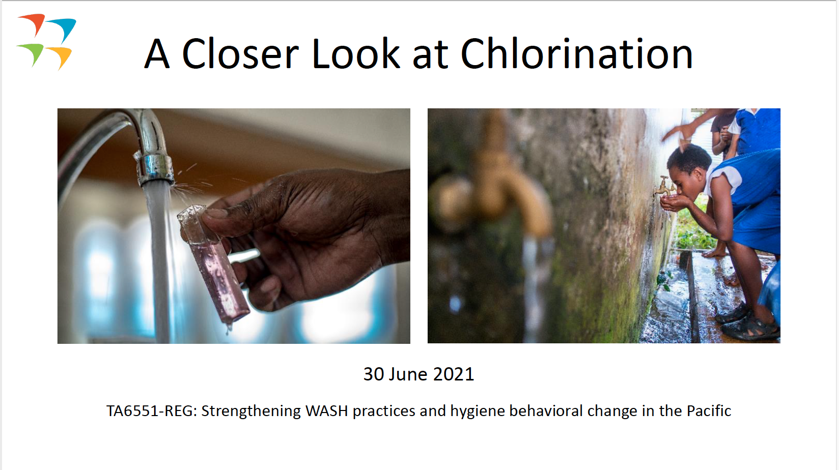 A Closer Look at Chlorination | ADB Knowledge Events